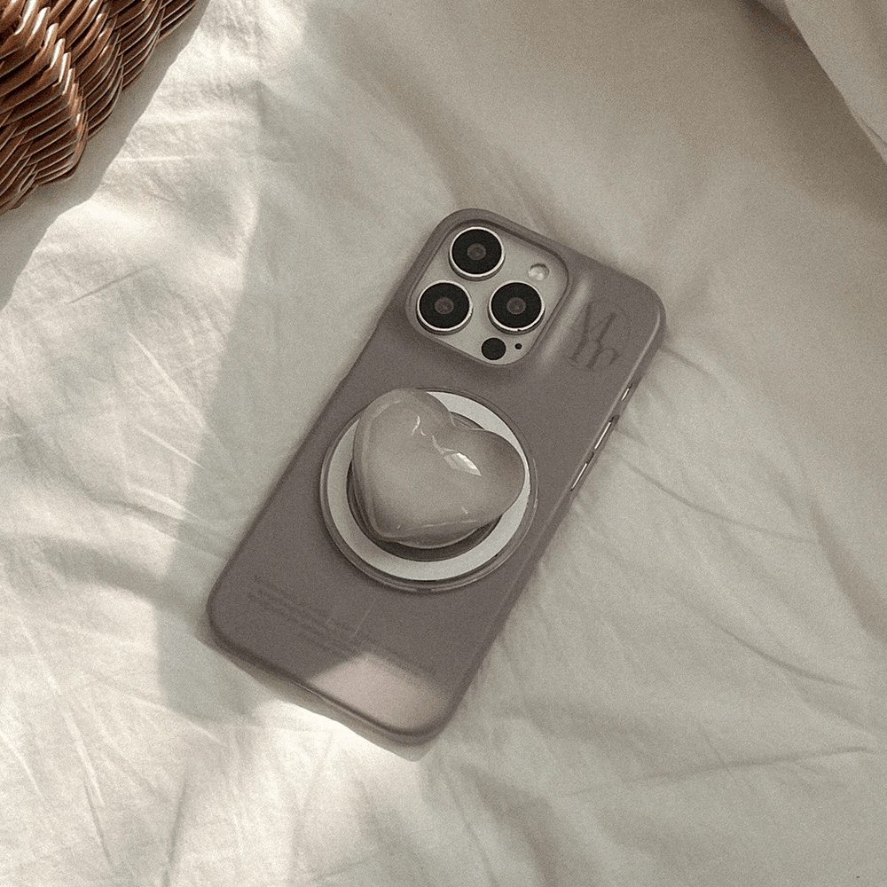 [mm] Soft Cream Muji Phone Case (Magsafe Hard) – mydeermoon ☽ 韓國代購
