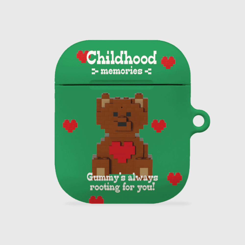 Cube Gummy Airpods Case (Hard 硬殼) – mydeermoon ☽ 韓國代購