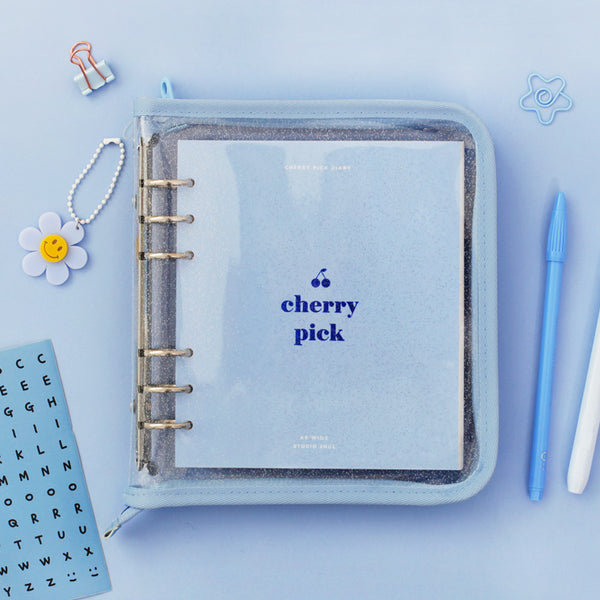 2NUL A6 Wide Cherry Pick Diary 4 Zipper 萬年款 (3 Colors) – mydeermoon ☽ 韓國代購