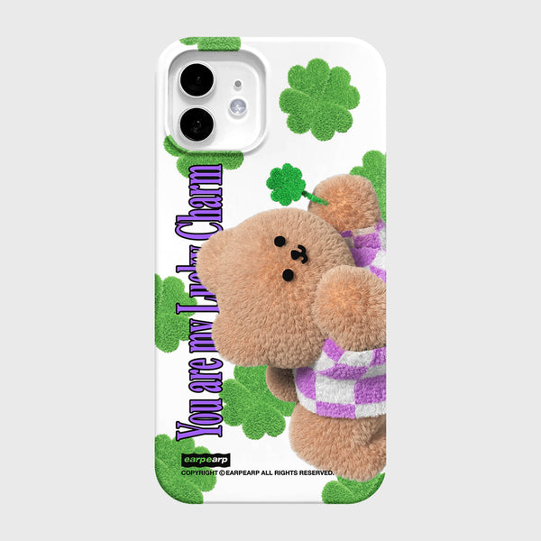 FOUR LEAF CLOVER COVY-WHITE (Hard 硬殼) – mydeermoon ☽ 韓國代購